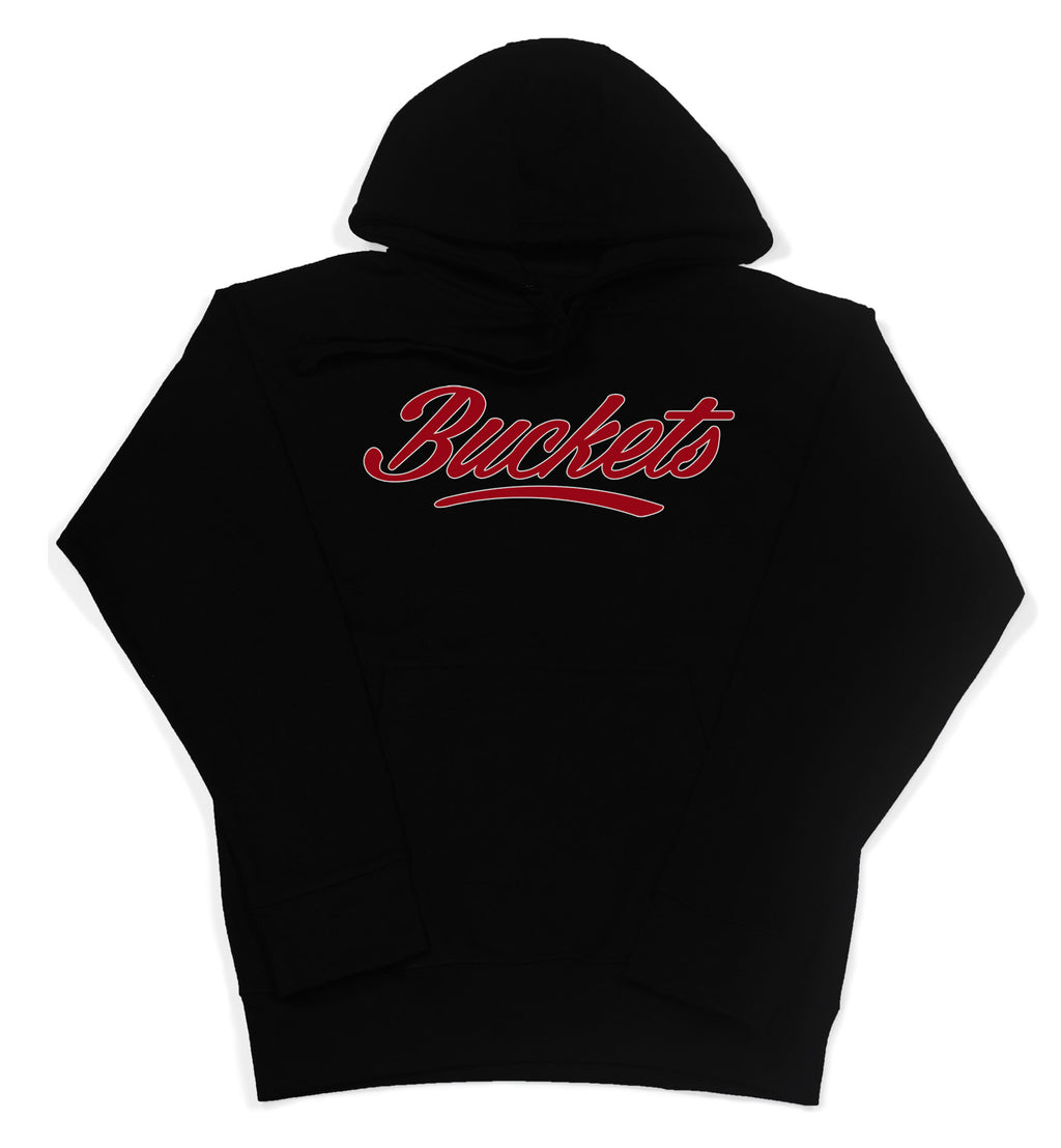 Essential Script Hoodie - Black – Buckets Brand, Inc